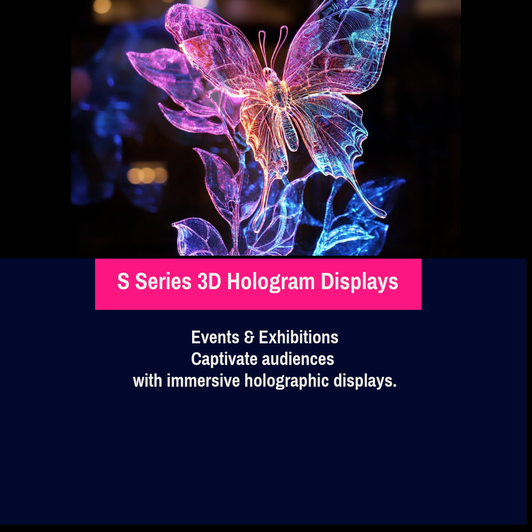 S Series 3D Hologram Displays – Lumina 3D Signs